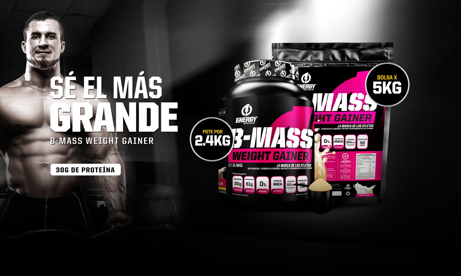 Energy Nutrition Perú | Proteínas, Aminoácidos y Movilizadores de Grasa ...